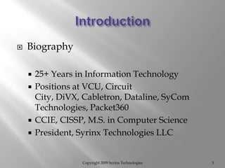 Web Database Server Best Practices | PPTX
