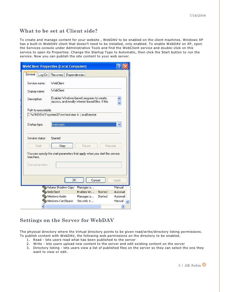 Traditional FTP uploads and WebDAV on IIS