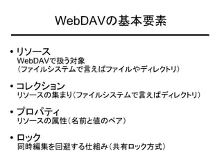 WebDAV as Web API | PDF