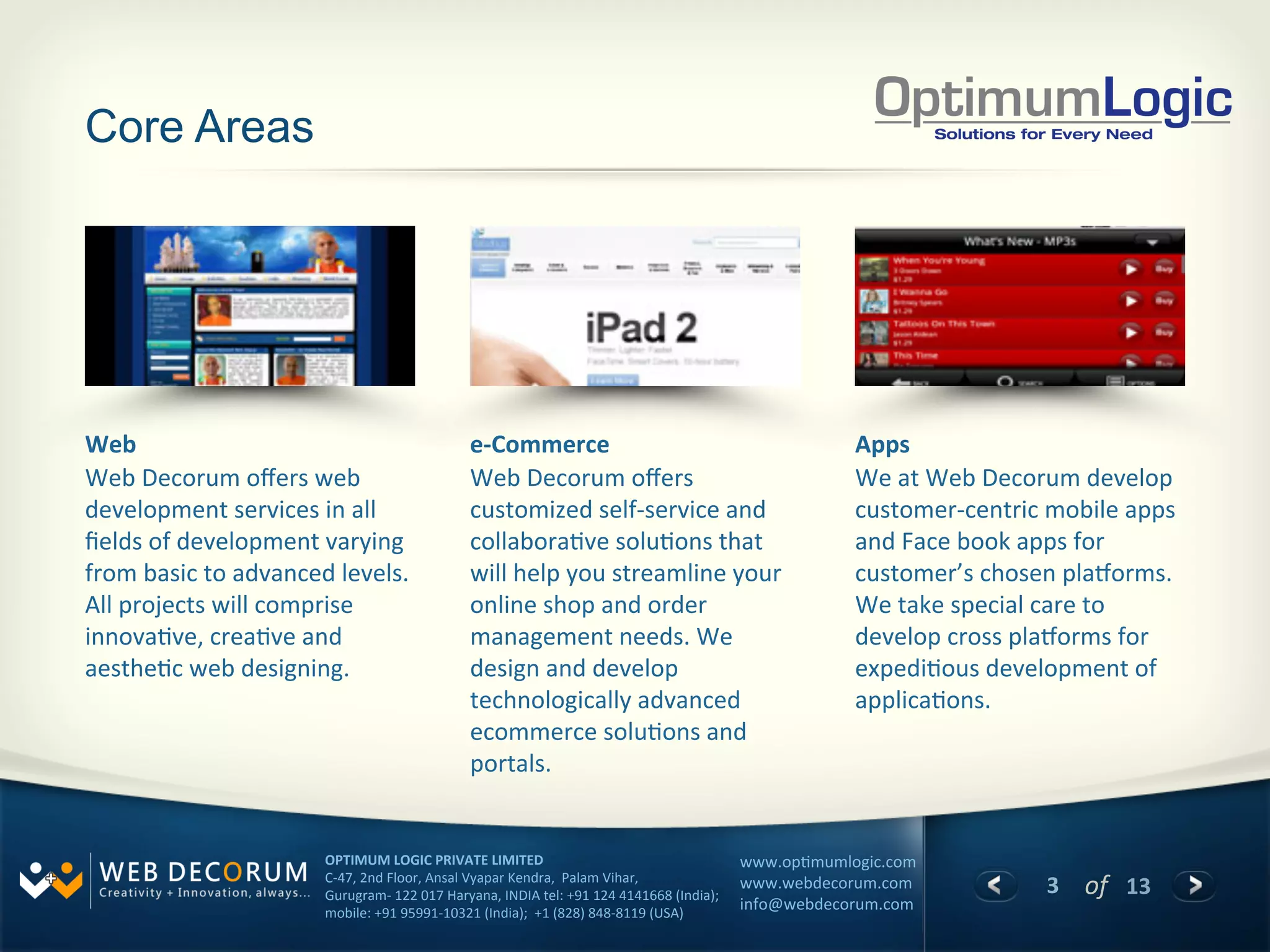 Website and Development Company Presentation | PPT