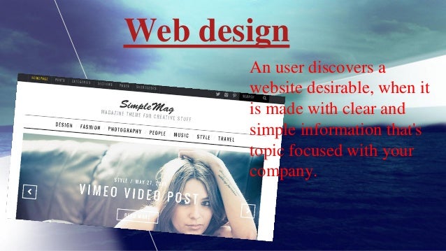 Web design