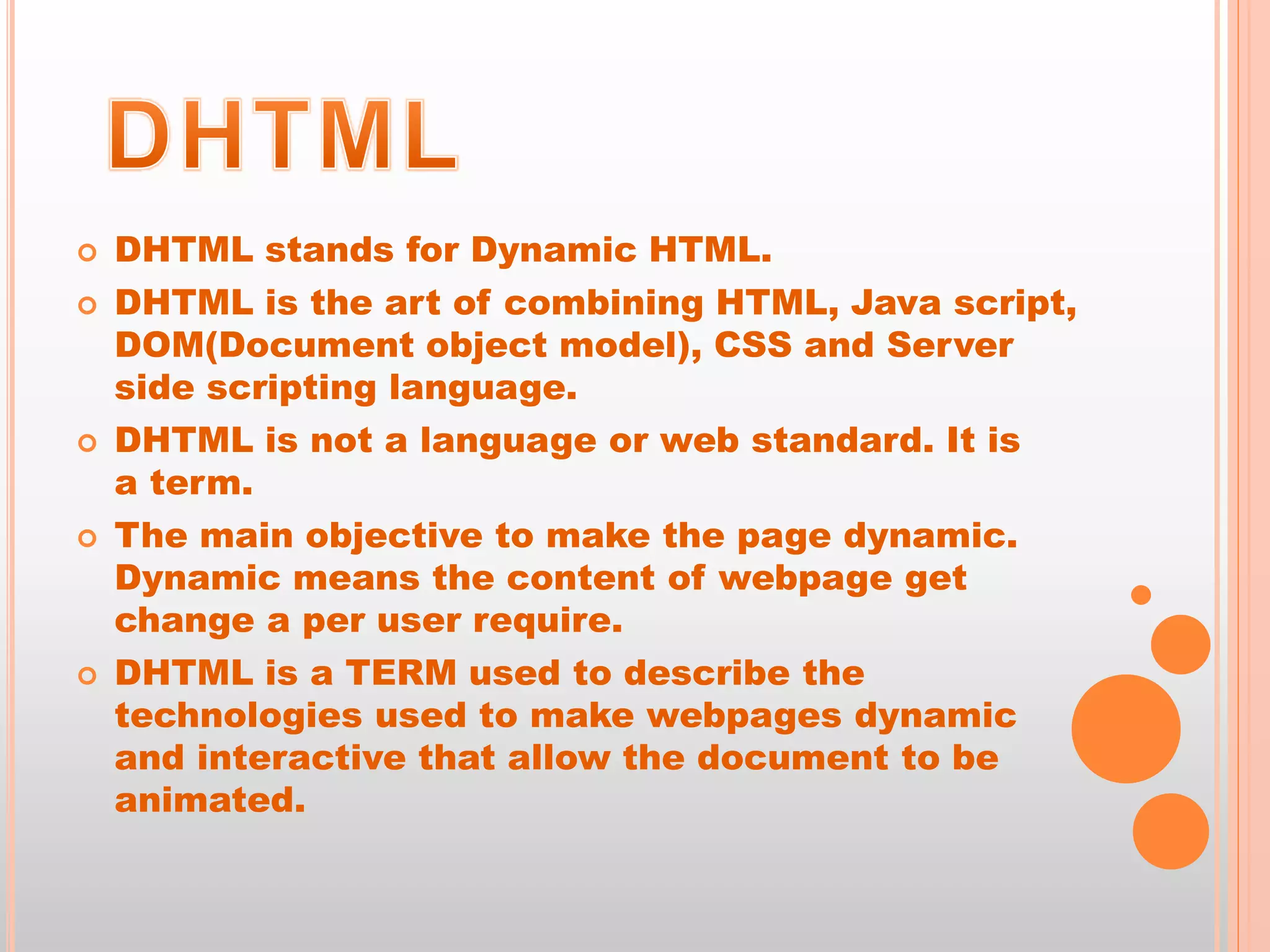 Static and Dynamic webpage | PPTX Static and Dynamic webpage | PPTX