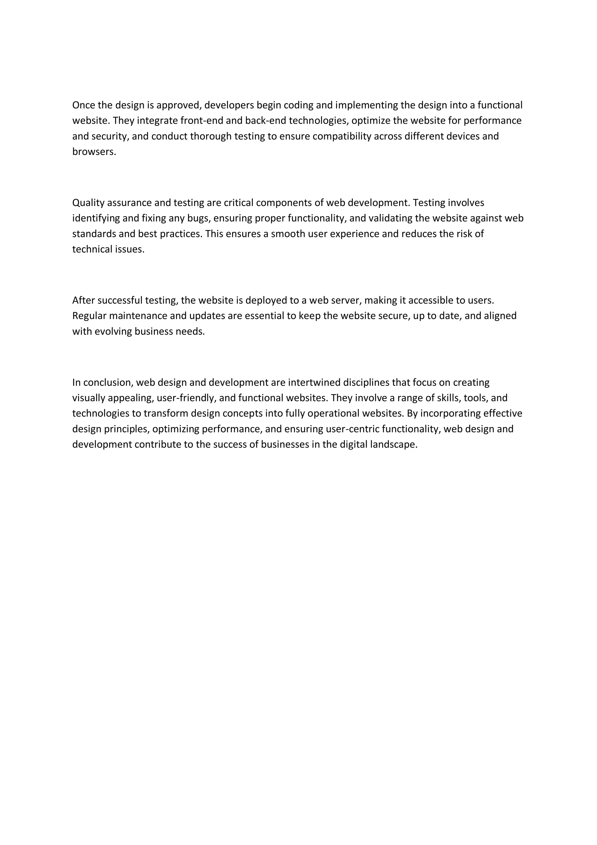 Webdesign And Development Pdf