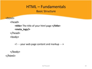 Web Design & Development | PPTX