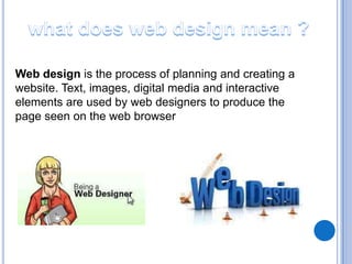 Web designer | PPT