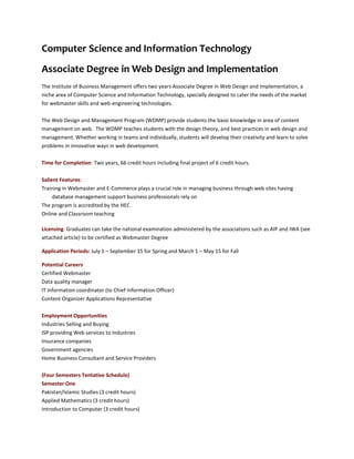 Web design&implementation | PDF