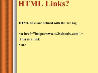 Web Designing | PPT | Web Design and HTML | Internet