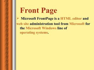 Web Designing | PPT