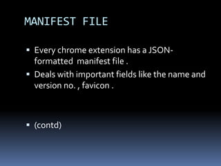 CMS & Chrome Extension Development | PPTX | Web Development | Internet
