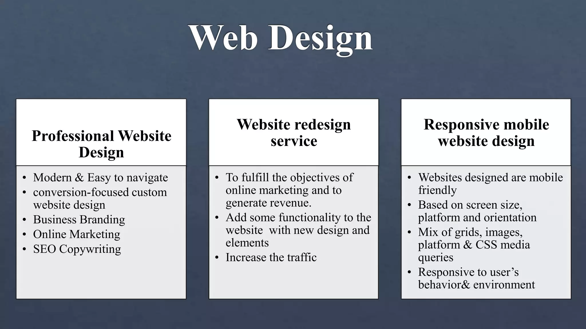 Web designing | PPT
