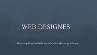 Web designing | PPT