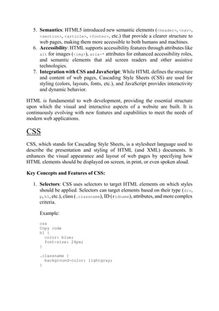 What is Web designing.docx? What are its components | DOCX