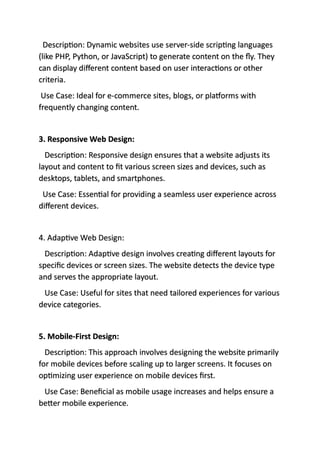 Web designing course in chandigarh | PDF | Web Development | Internet