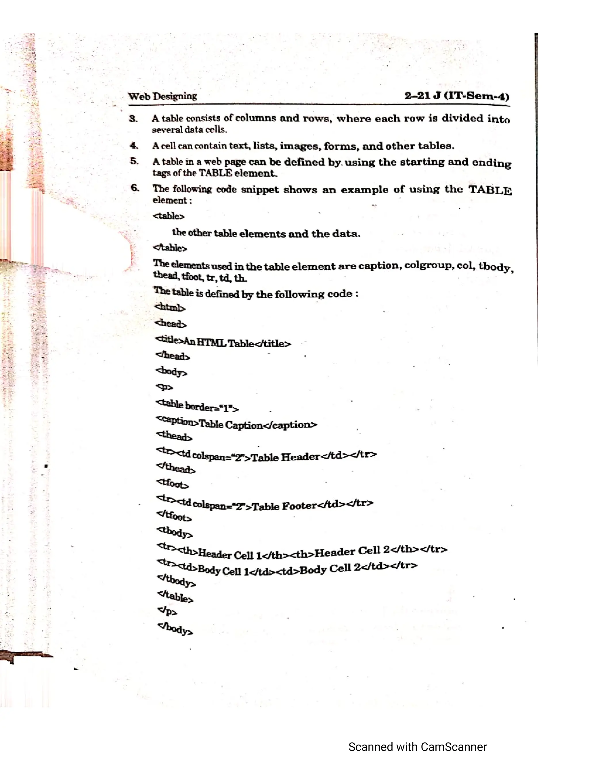 Web Designing aktu engineering electronics | PDF