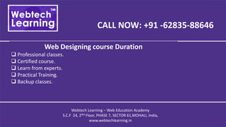 Web designing Course in Mohali | PPT