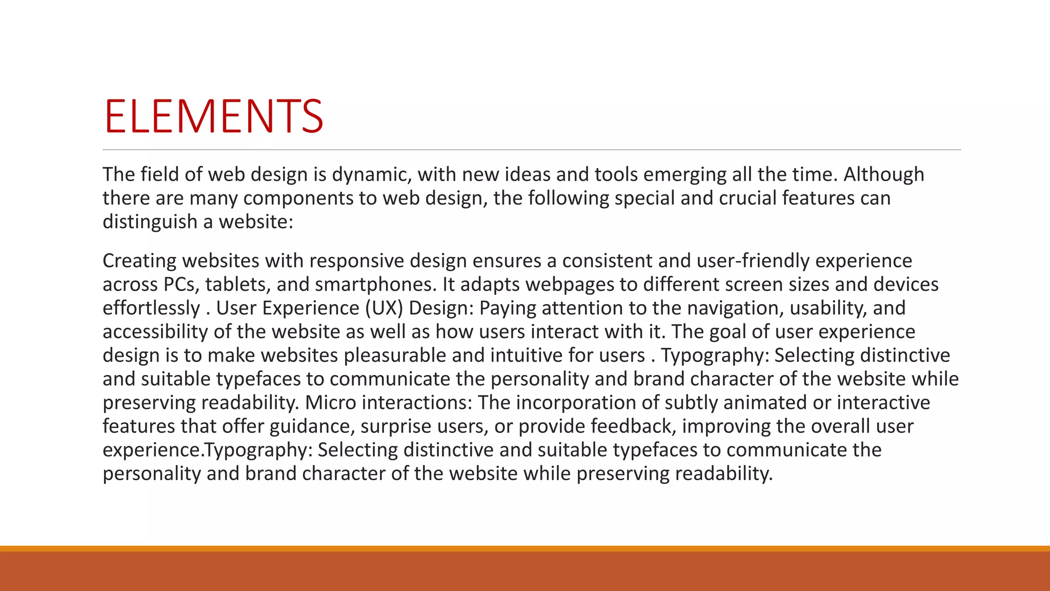 WEB DESIGNING course | PPTX