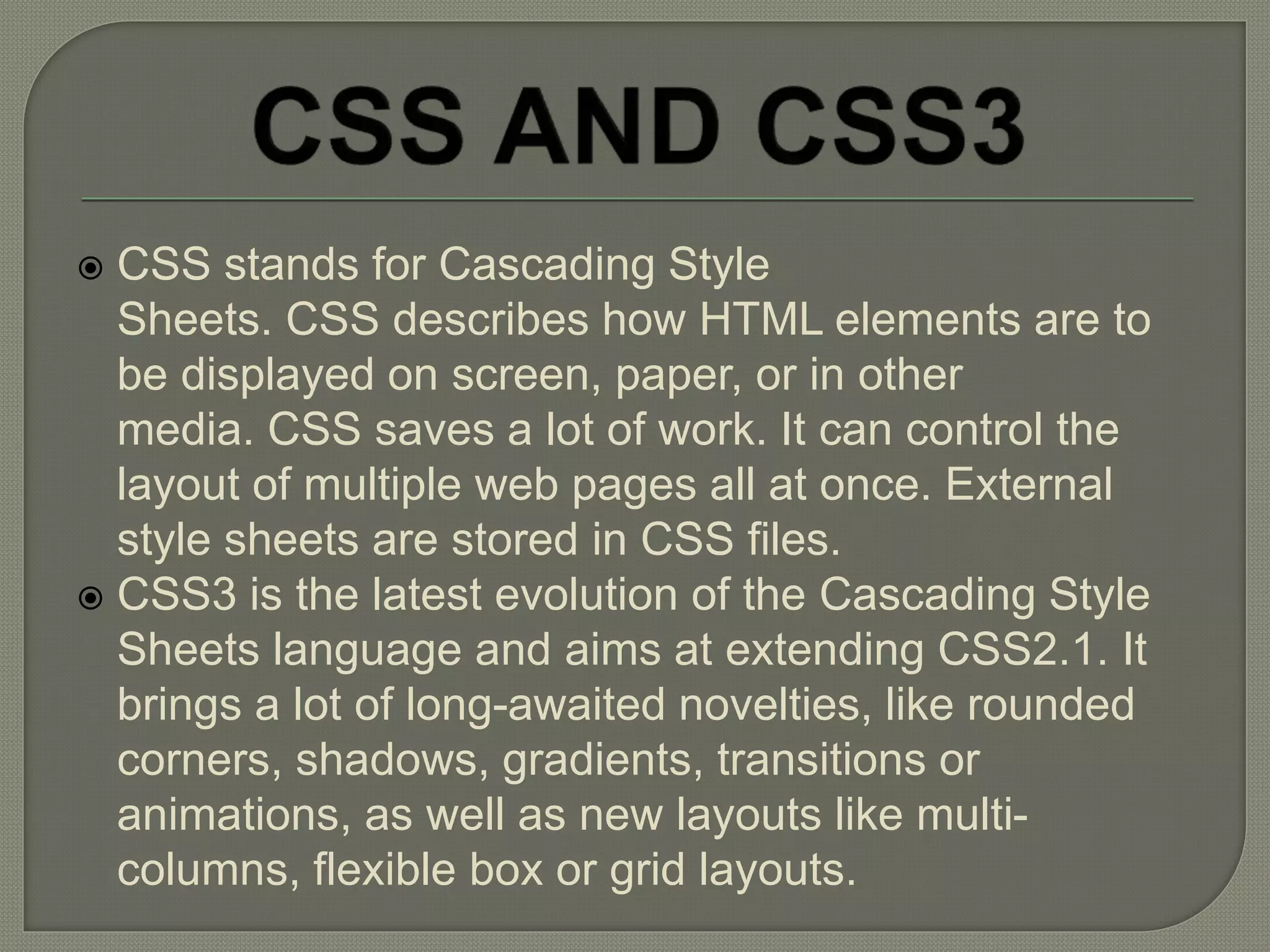 Web designing and development | PPTX