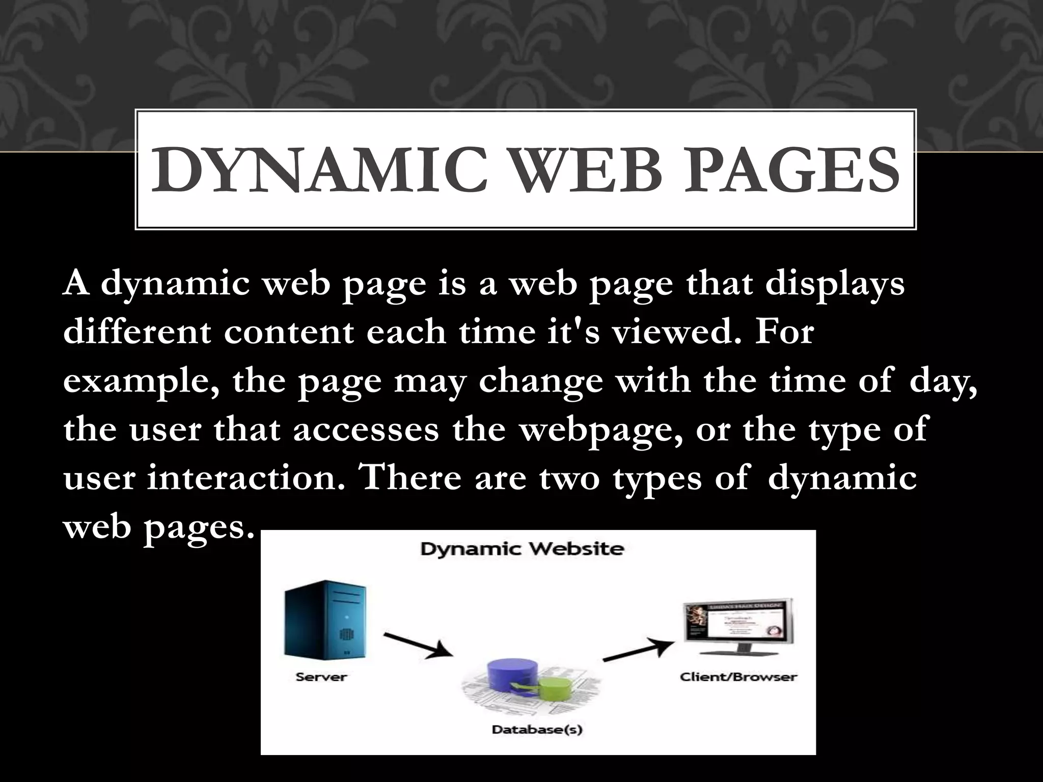 Web designing and development | PPTX