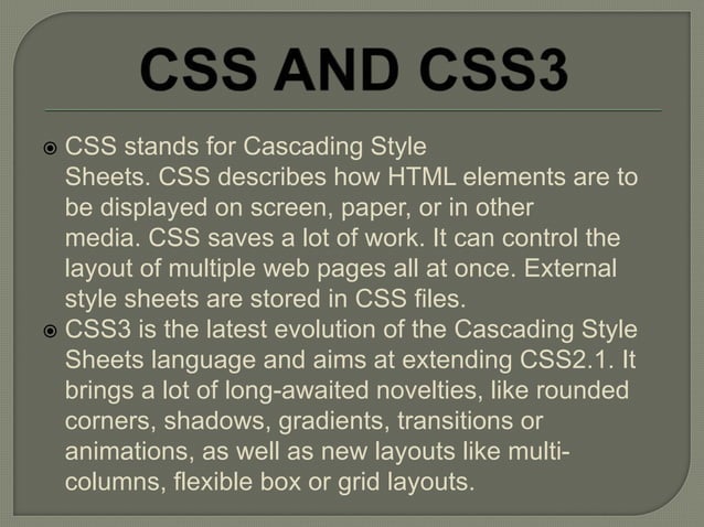 Web designing and development | PPTX