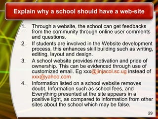Web designing and publishing computer studies theory lesson | PPT