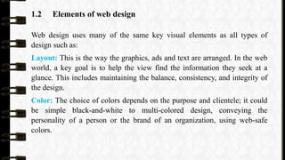 Web designing chapter 01 | PDF