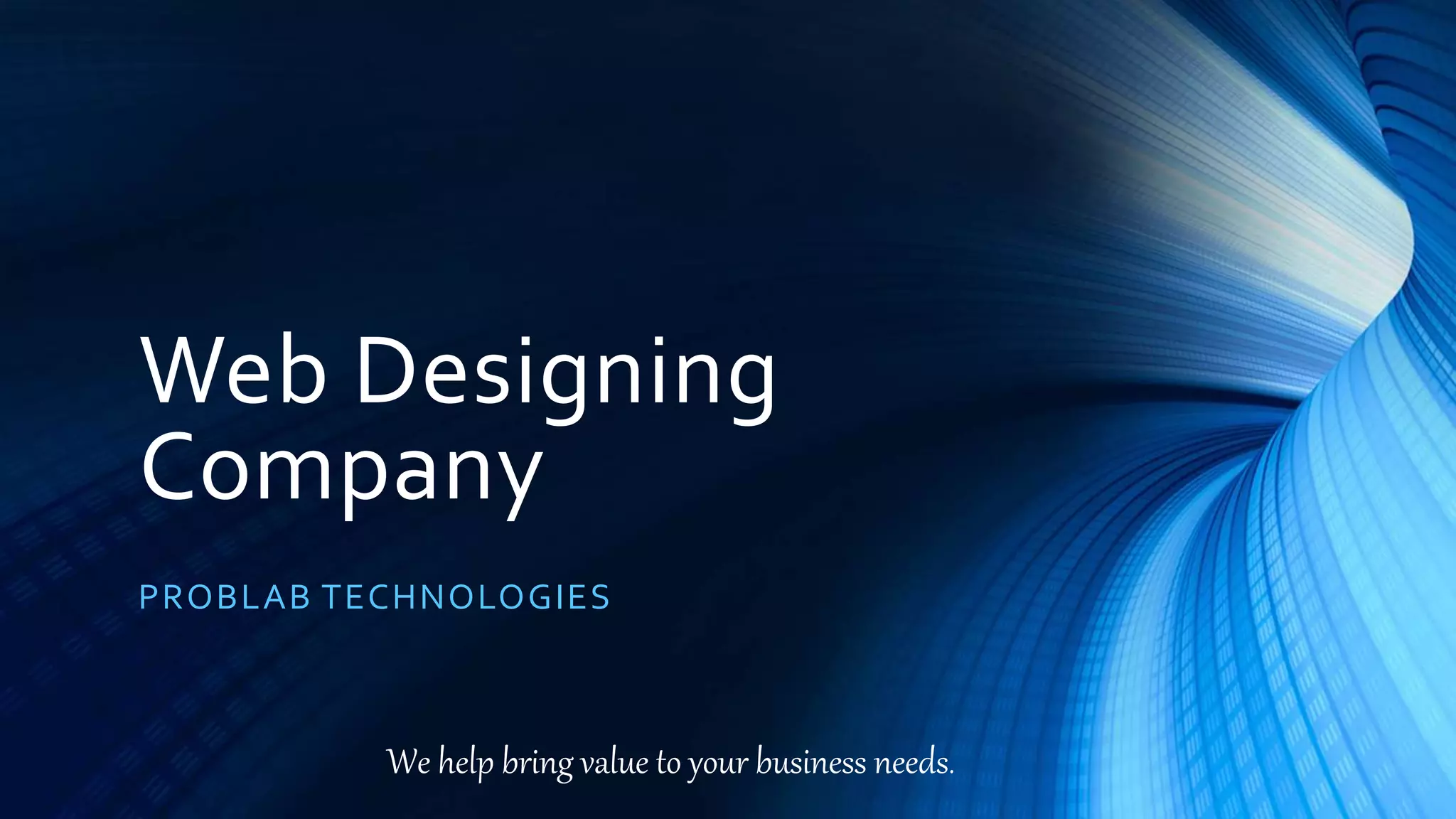 Web Designing company | PPT