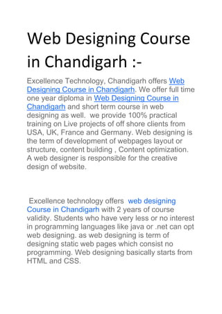 Web Designing Course in Chandigarh.pdf