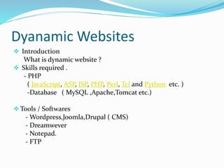 Web Designing & Development | PPTX