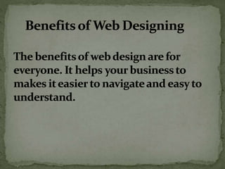 Web designing ppt | PPT
