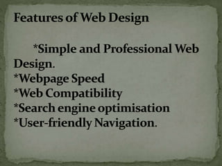 Web designing ppt | PPT