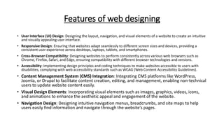 Web designing course in Chandigarh, Mohali | PPT