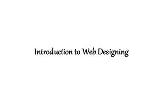 Complete web designing course in chandigarh | PPT