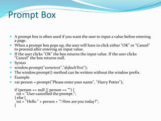 Web designing unit 4 | PPT