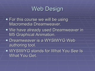 Web Design Lesson 1 | PPT