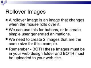 Web Design Lesson 3 | PPT