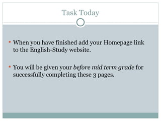 Web Design - Lesson 3 | PPT