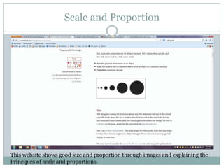 Websites Using Design Principles | PPT