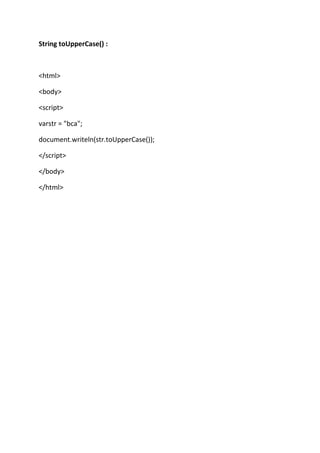 YASH HTML CODE | DOCX