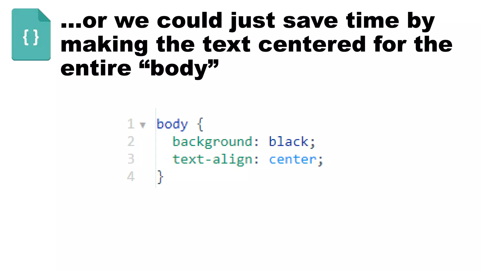Web Design Basics for Kids: HTML & CSS | PPTX