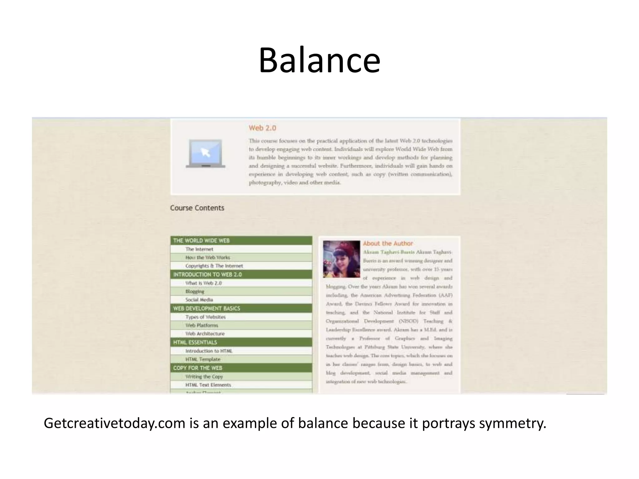 Web design priciples | PPT