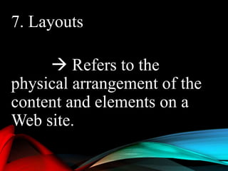 Web Design Principle and Elements | PPTX