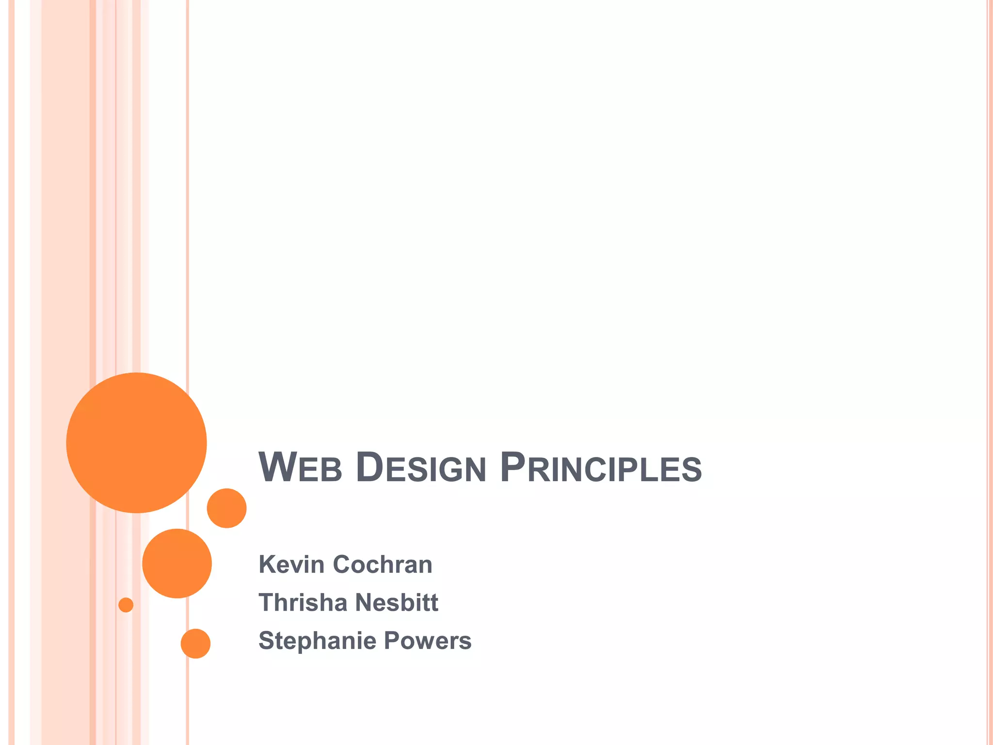 Web Design Principles | PPT