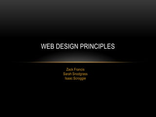 Examples of Web Design Principles | PPT