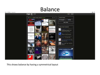 Examples of Web Design Principles | PPTX