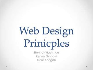 Web Design Principles | PPT