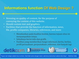 Pengenalan Web Design and Web Programming | PPT