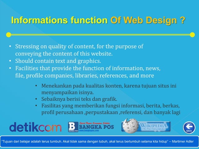 Pengenalan Web Design and Web Programming | PPT