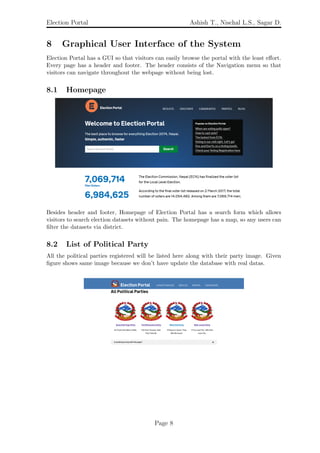 Election Portal - Web Design Competition Report(Ashish Tiwari, Nischal Lal Shrestha, Sagar ...