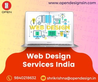 Web Design services India.pdf opendesigns | PDF