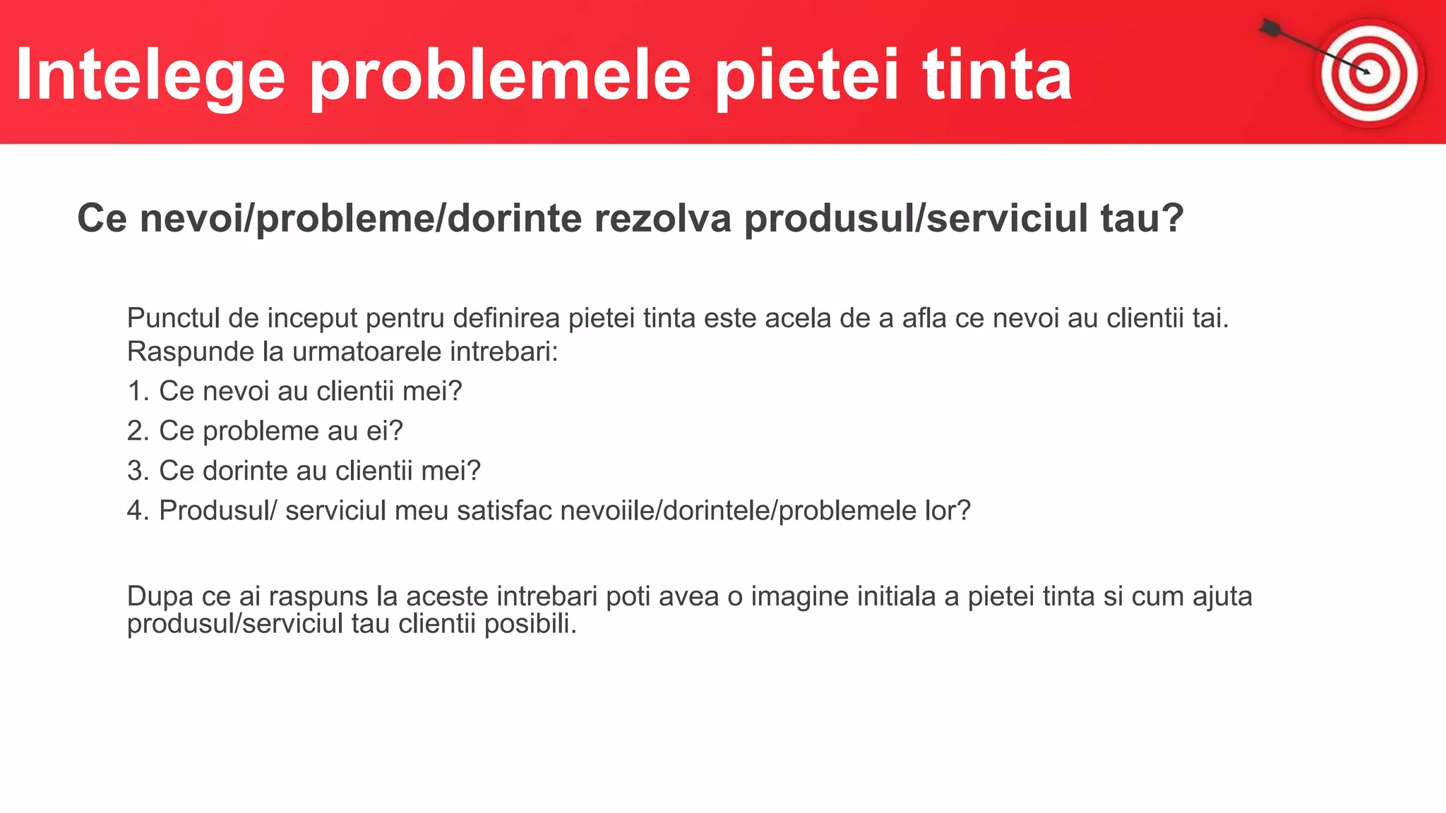 5 pasi de a afla care este piata ta tinta | PPT